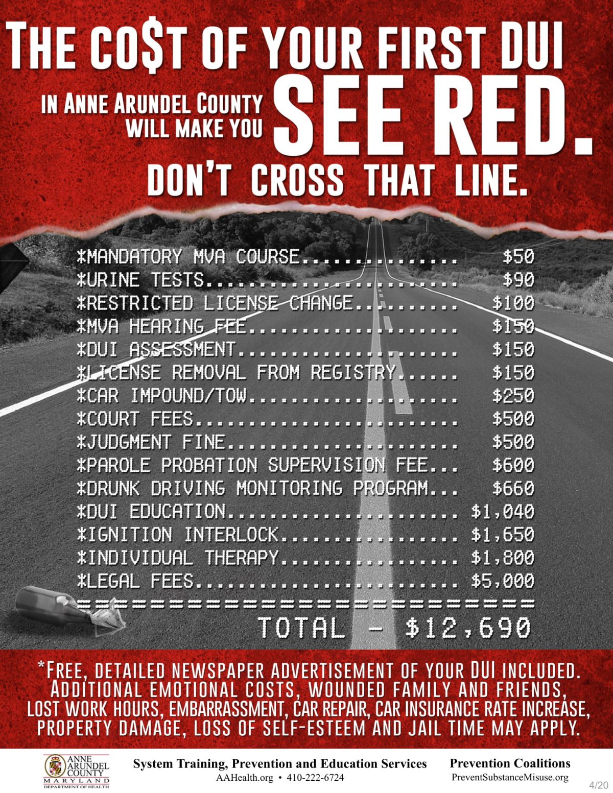 Help Prevent Substance Misuse in Anne Arundel County!